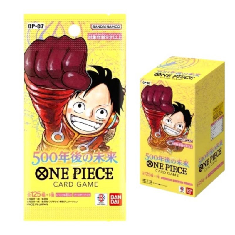 BANDAI OP07 One Piece Japanese Version Card Game Booster Pack OP-07 The ...