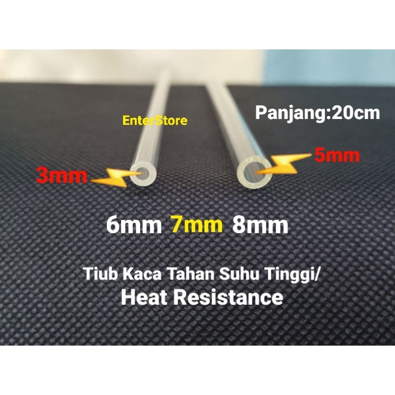 Tiub Kaca/Tube Kaca/Glass Tubing/Glass Tube | Shopee Philippines