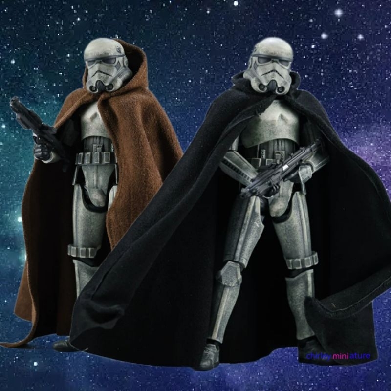 Starwars Trooper Cloak 1/12 / Action figure cloak 1/12 / Action figure ...