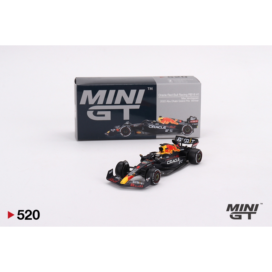MINI GT Limited Edition 1:64 MGT00520 Oracle Red Bull Racing RB18 1 Max ...