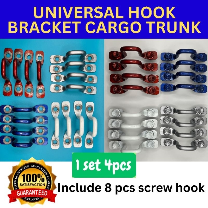 Universal hook bracket cargo trunk 4x4 isuzu dmax hilux navara pickup ...