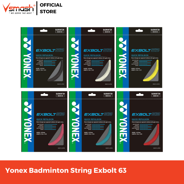 Yonex Badminton String Exbolt 63 | Shopee Philippines