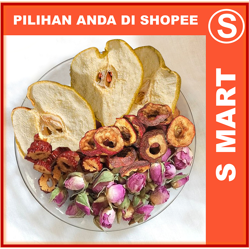 Dried Pear Rose Bud Shan Zha Red Dates Tea (6 packs) | Shopee Philippines