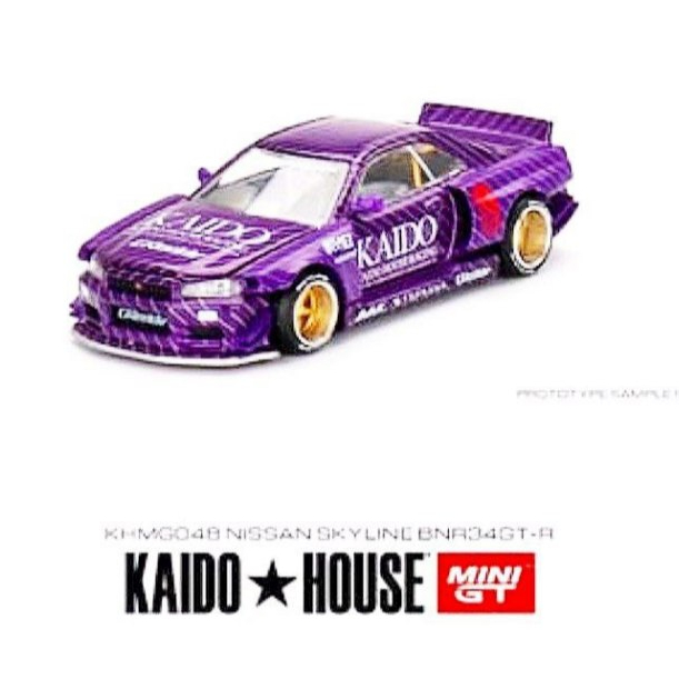 MINI GT Nissan Skyline GT-R R34 Kaido House V1 mint Unsealed | Shopee ...