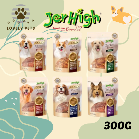 Jerhigh Gold Dog Chicken Jerky 100% Natural Real Chicken Meat Human ...