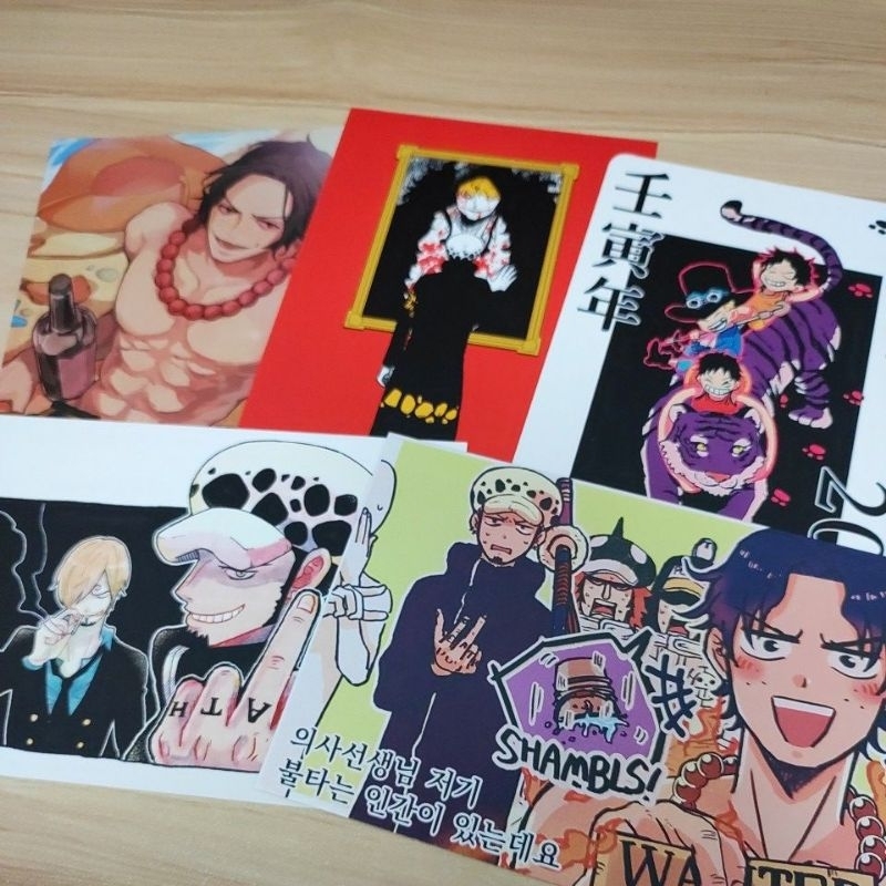 One Piece Fanart Postcard | Shopee Philippines