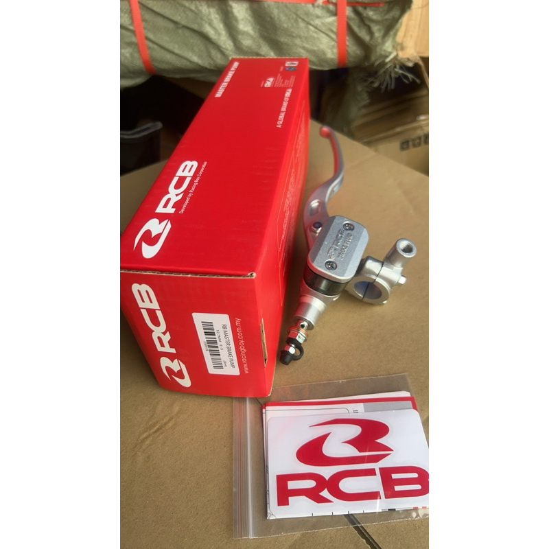 PREMIUM SILVER RCB MASTER BRAKE PUMP E3 RACING RH 14MM | Shopee Philippines