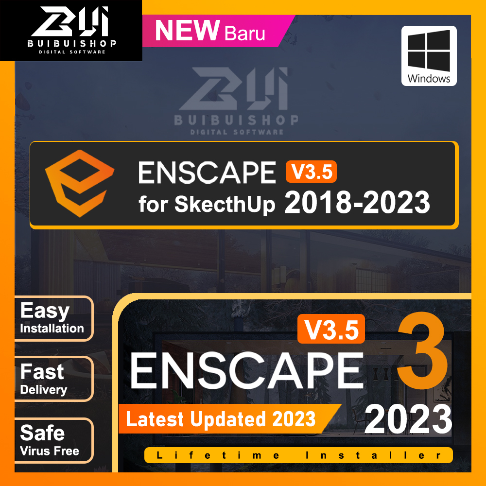 Enscape 3.5 / Asset Library / Vray 6.2 / Sketchup 2024 l Latest l ...