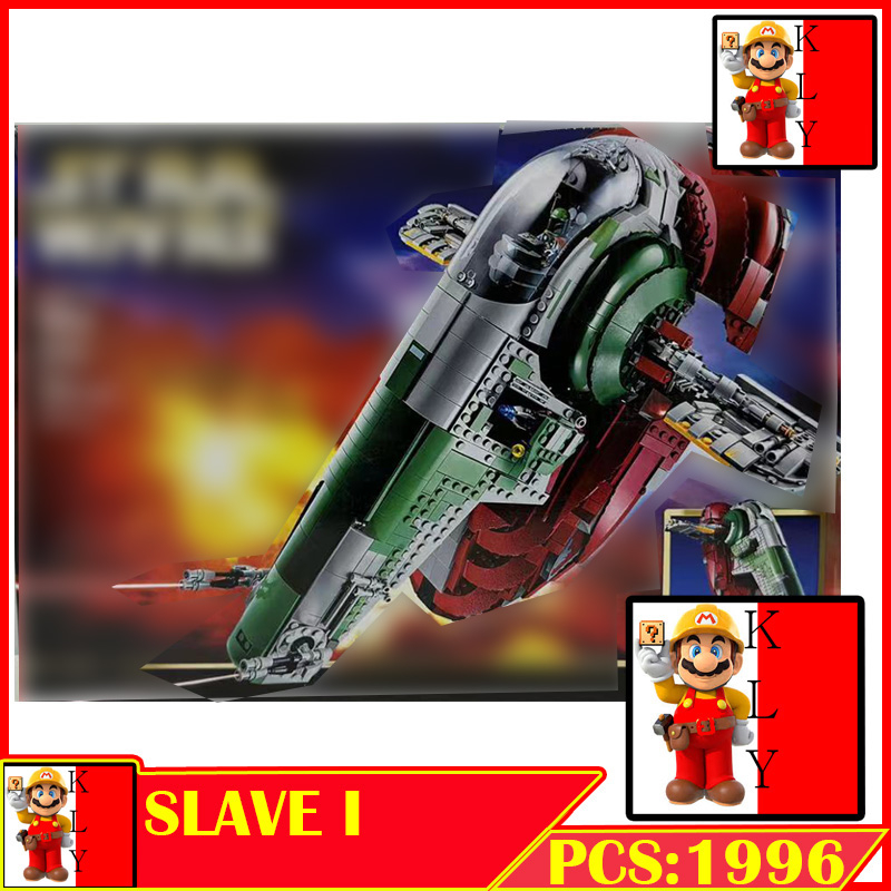 60062 05037 ( LEPIN ) STAR WNRS UCS Slave I Slave Building Blocks 奴隶一号 ...