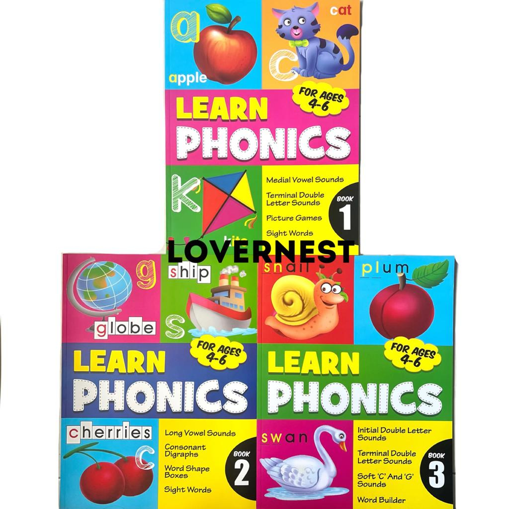 MIND TO MIND Learn Phonics Books For Preschoolers Activity Book for ...