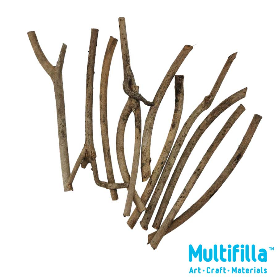 Assorted Twig (30g -50g) - Wood Craft Sticks/Wood Craft Twig/Diorama ...