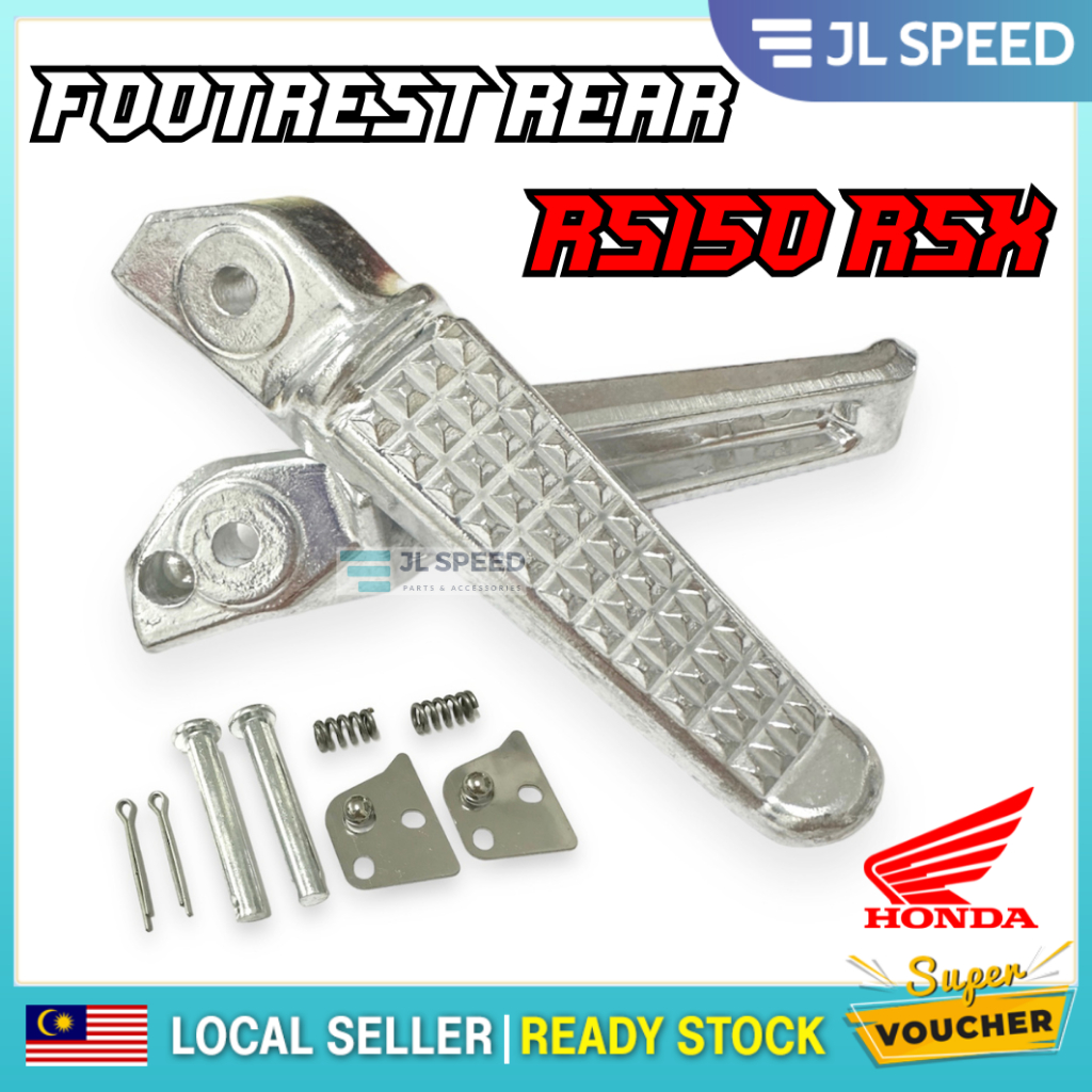 HONDA RS150 / RSX 150 REAR FOOTREST PEMIJAK KAKI FOOT REST BELAKANG ...