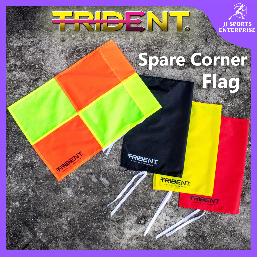 Trident Spare Corner Flags (Set of 4) Corner Flag Referee Flag ...