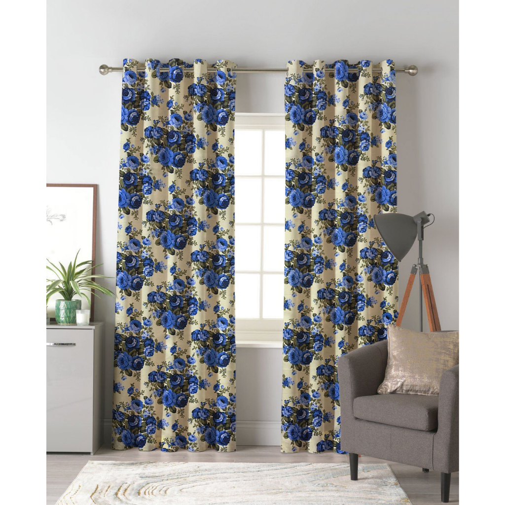 Asmani Curtain Made Langsir N2 Curtain Semi Blackout Curtain Cangkuk ...