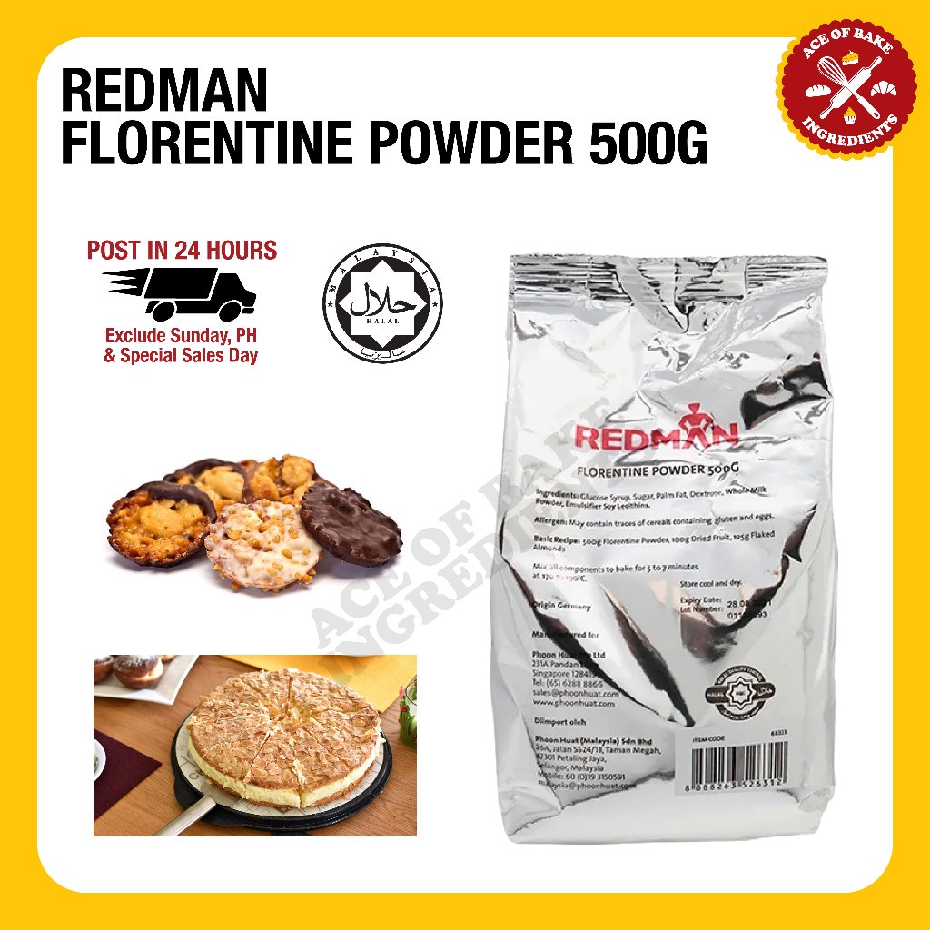 REDMAN Florentine Powder 500g | Shopee Philippines
