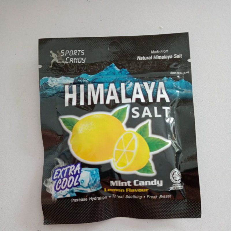 HIMALAYA SALT MINT CANDY LEMON FLAVOUR EXTRA COOL 15 G | Shopee Philippines