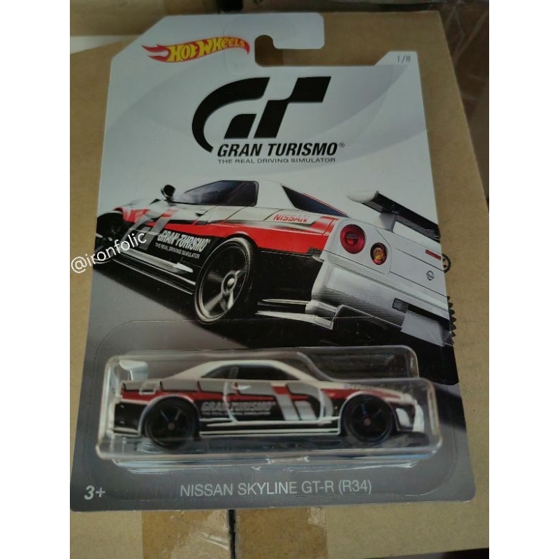 Hotwheels Nissan Skyline GT-R R34 | Shopee Philippines