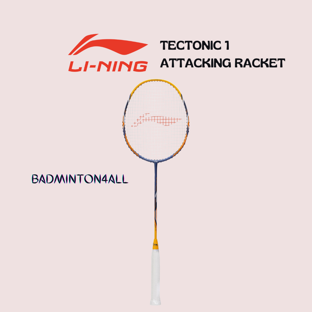 LI-NING TECTONIC 1 BADMINTON ATTACKING RACKET | Shopee Philippines