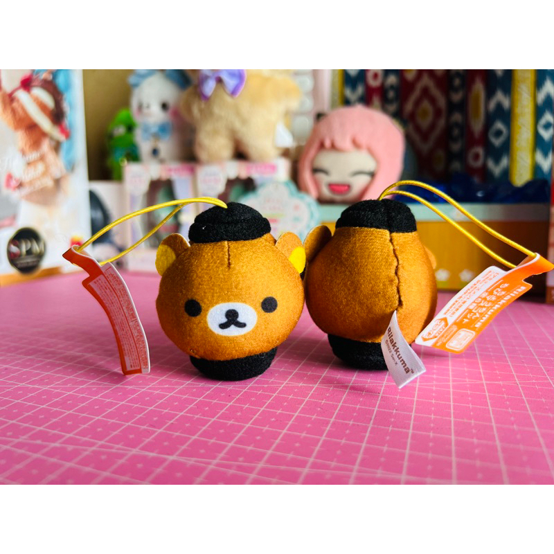 Mamegoma Aquarium Mascot Rilakkuma Chibi Lantern Hot Pancake Plush ...