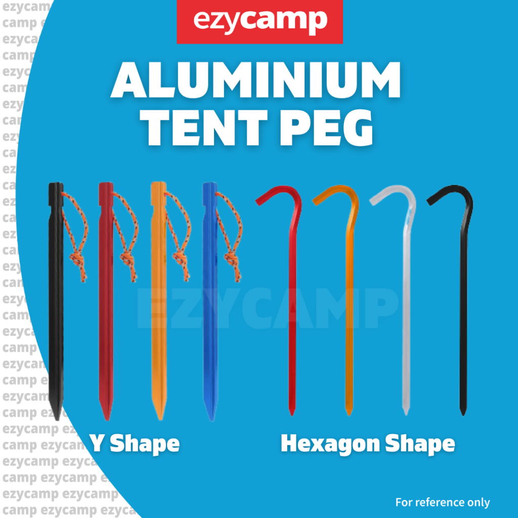Camping equipment Peg nail stake tent camping paku besi pancang khemah ...