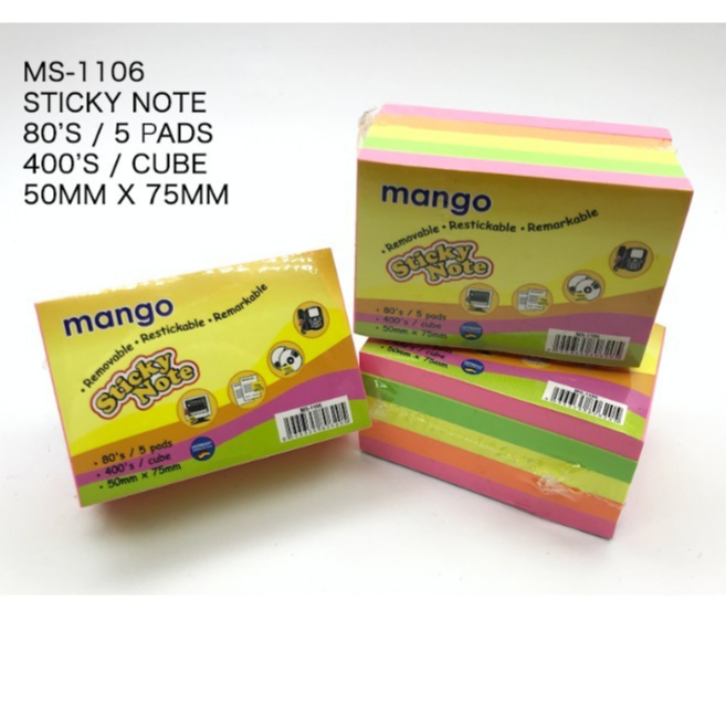 MANGO STICKY NOTE MS-1106 | Shopee Philippines