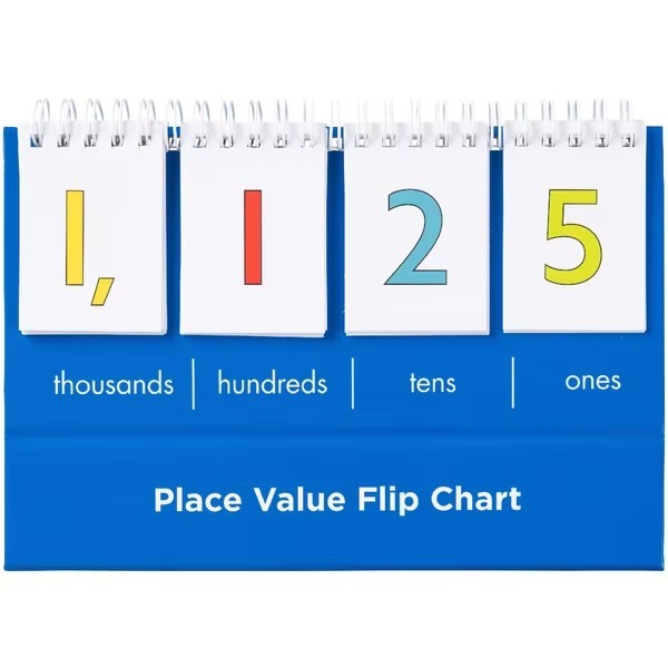 Studymate Place Value Flip Chart Maths Teaching Material Autism ADHD ...