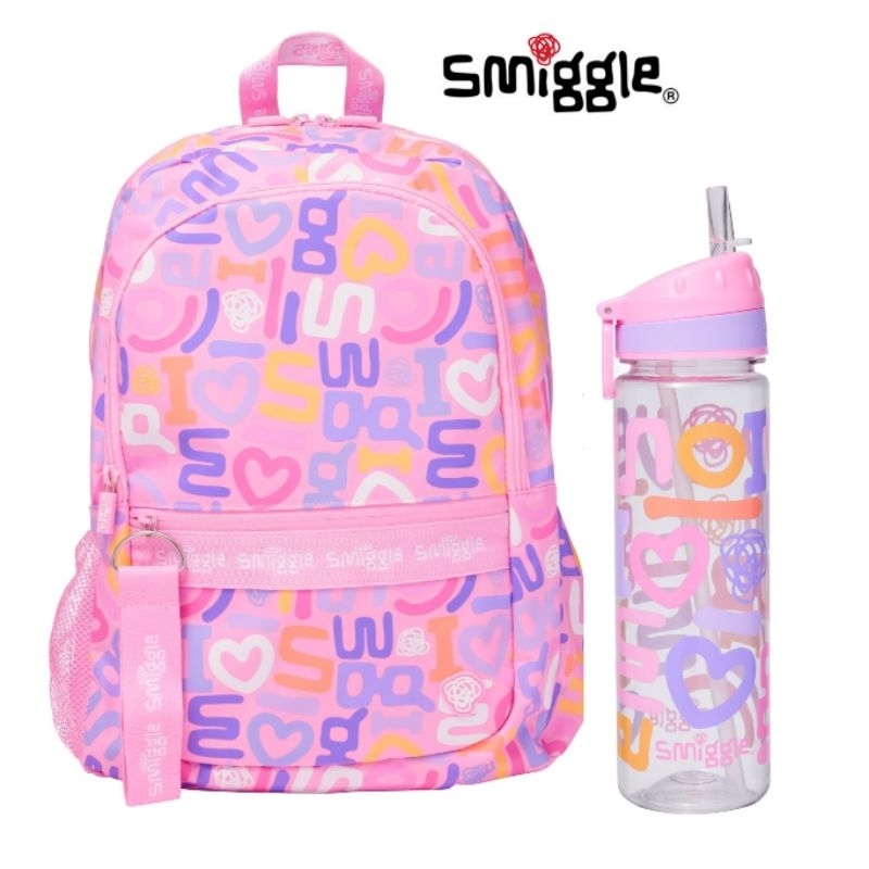 New Design Smiggle pink for primary school bag smiggle sekolah rendah ...