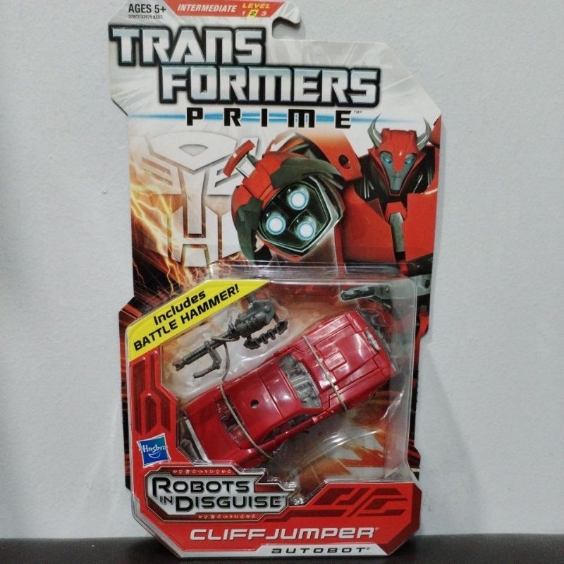 Hasbro Transformers Prime Autobot RID Robots In Disguise Cliffjumper ...