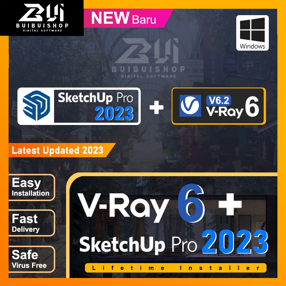 Enscape 3.5 / Asset Library / Vray 6.2 / Sketchup 2024 l Latest l ...