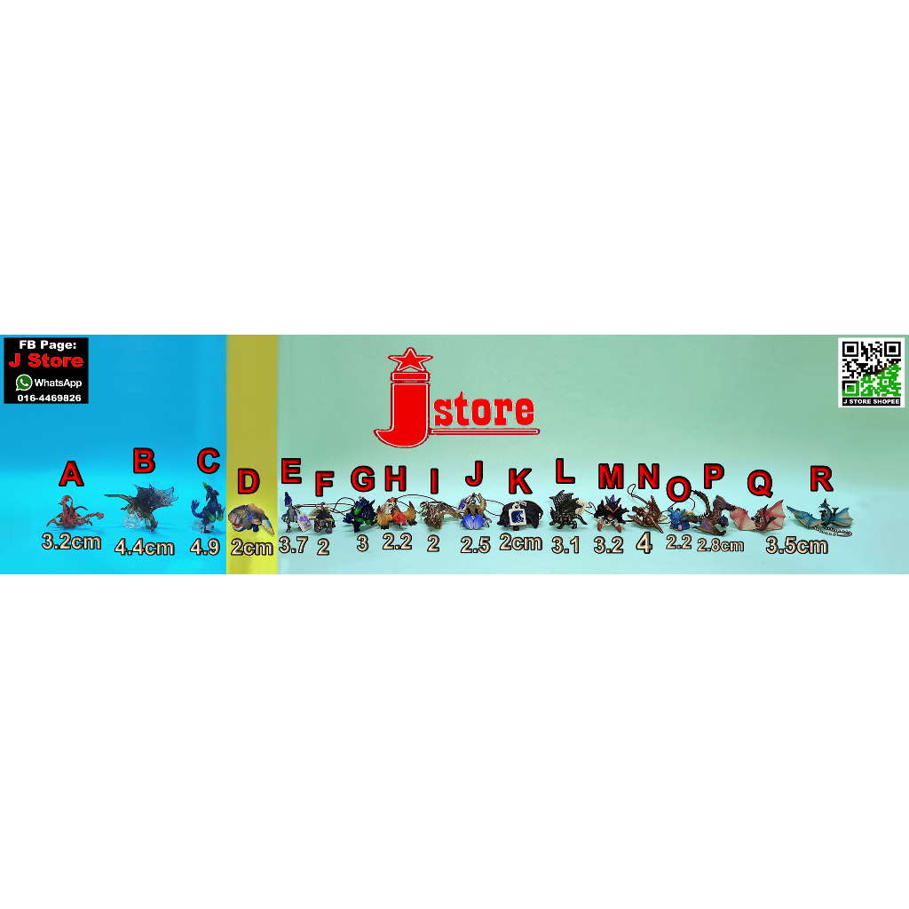 Monster hunter mini figure ( J Store ) | Shopee Philippines