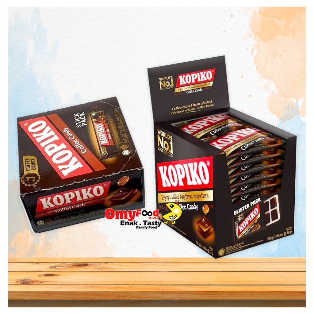 288g / 768g Kopiko Coffee Candy [Stick Pack / Blister Pack][OmyFoof ...