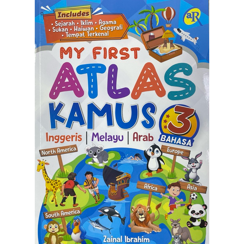 (NEWEST!)My First Atlas Dictionary 3 English Malay | Shopee Philippines