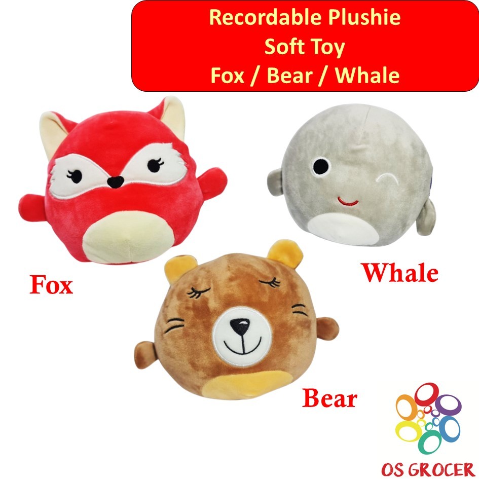 Recordable Buddy Plushie Soft Toy | Shopee Philippines