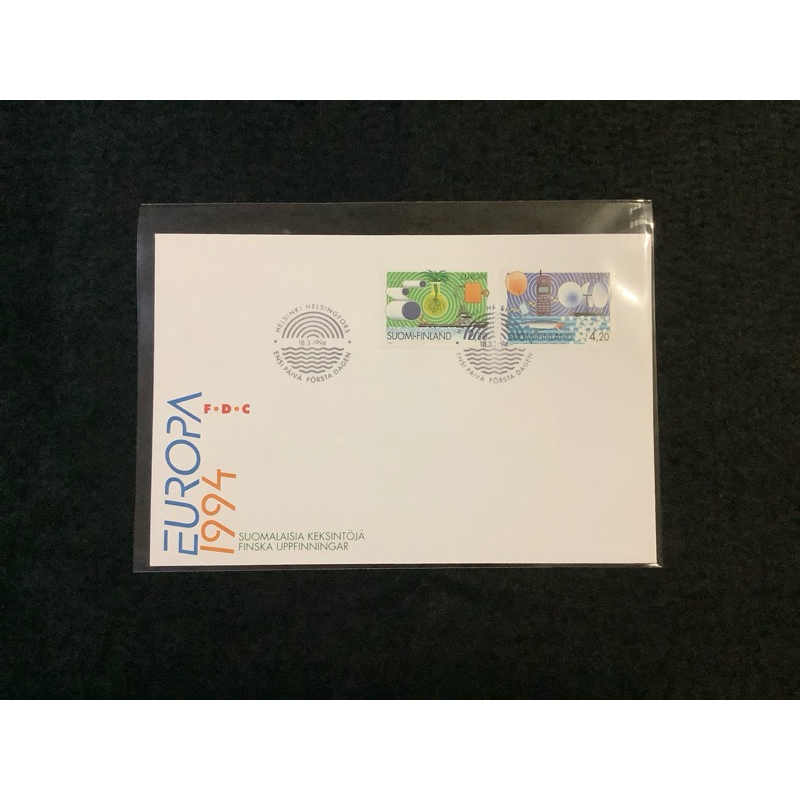 1994 Finland Europa Cept 94-Discoveries & Inventions First Day Cover ...