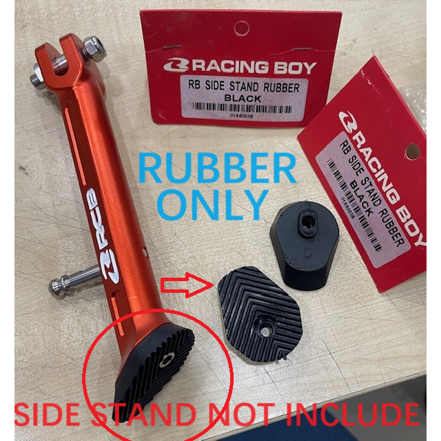 RCB ALLOY SIDE STAND STEP RUBBER (FOR RCB 185MM 210MM 230MM ALLOY SIDE ...
