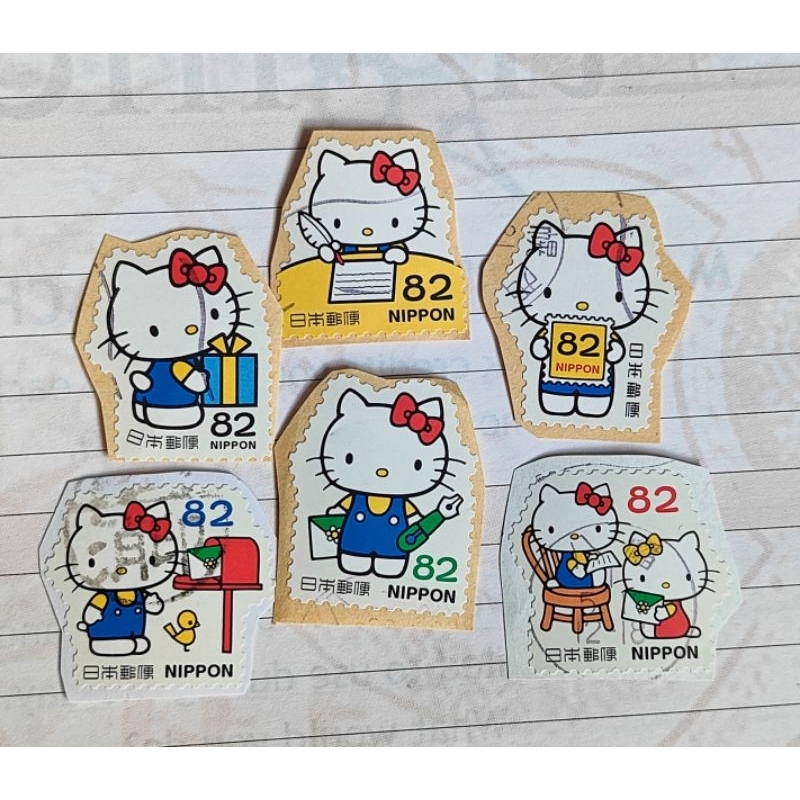Hello Kitty Japan stamp postage stamps Setem 日本邮票 | Shopee Philippines