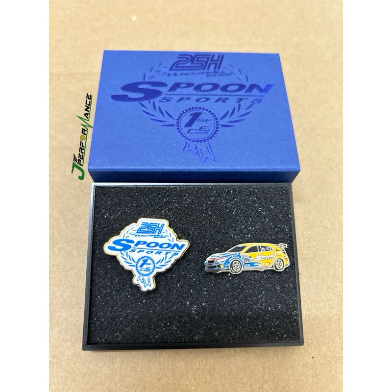 SPOON Sports Thunderhill 25Hr Race Commemorative Pin Set Spoon FK8 ...