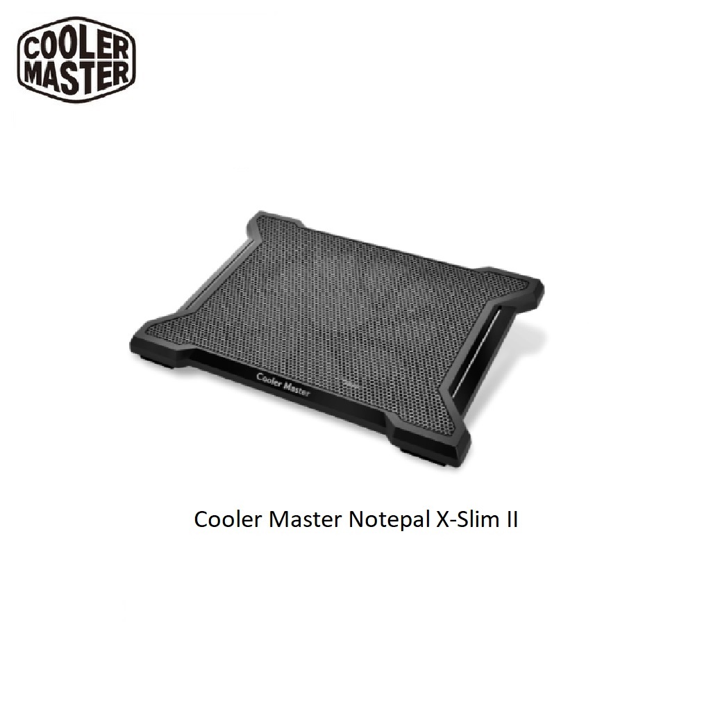Cooler Master Notepal X-Slim II Support up to 15.6" Laptop | Shopee ...