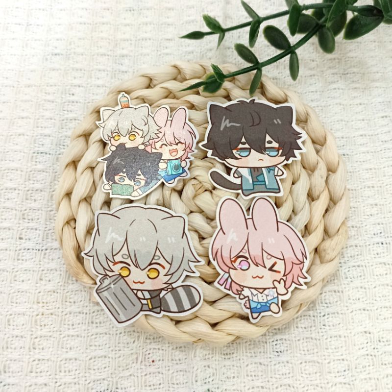 Honkai Star Rail Dan Heng Caelus March 7th Stickers Fanmade | Shopee ...
