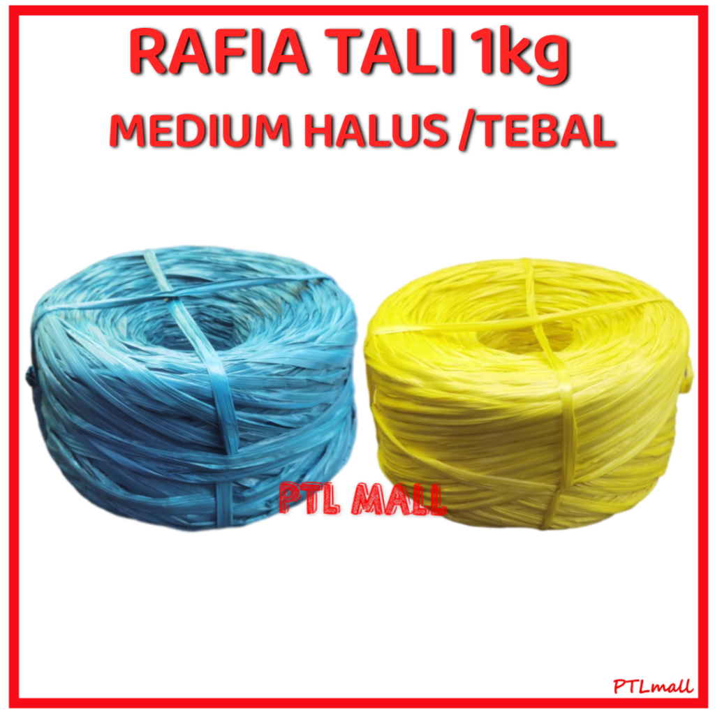 Heavy Duty Raffia Rope Multipurpose Rope 1KG 2KG (Color may be not the ...