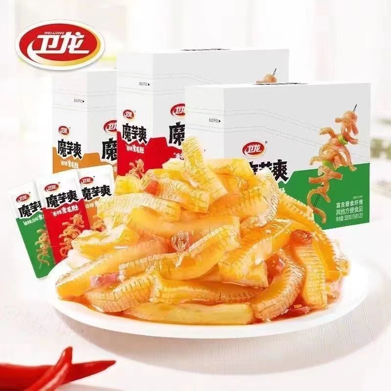 [WEILONG] Mainland Version WEILONG Konjac Cool 400G-Spicy Flavor/Spicy ...