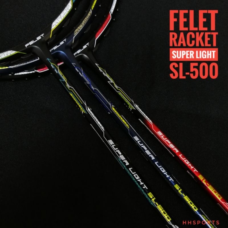 FELET Badmintob Racket Super Light SL-500 | Shopee Philippines