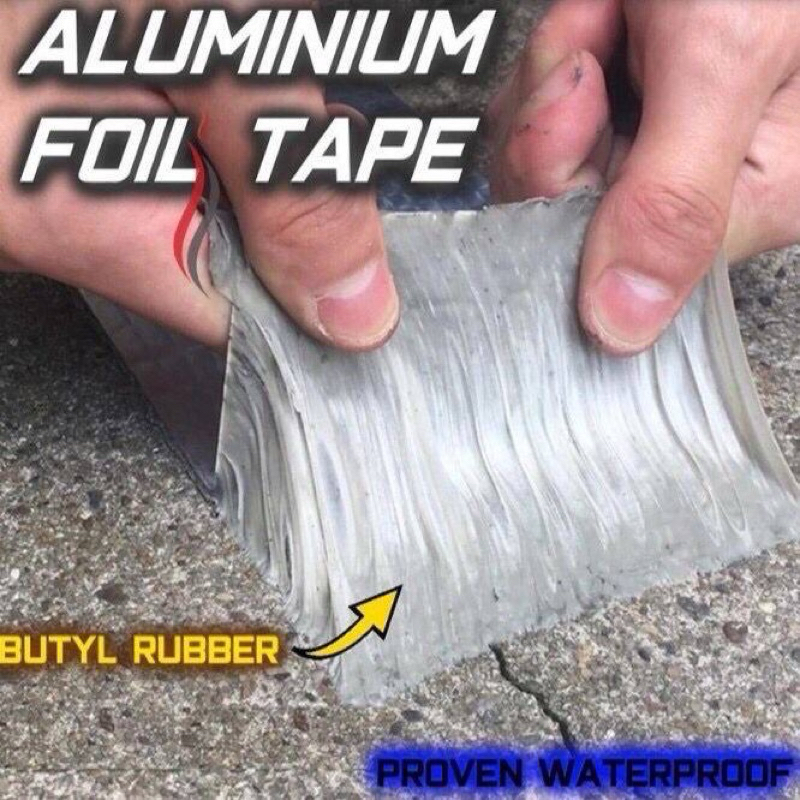 Aluminum Foil tape glue roof cover leaking pipe leaking floor wall ...