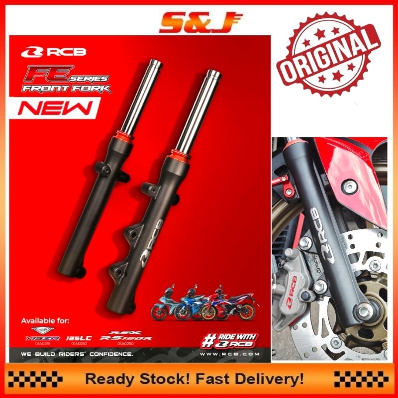 2024 NEW Y15 LC135 RSX150 RCB Fork FE SERIES FRONT FORK BLACK COLOR ...