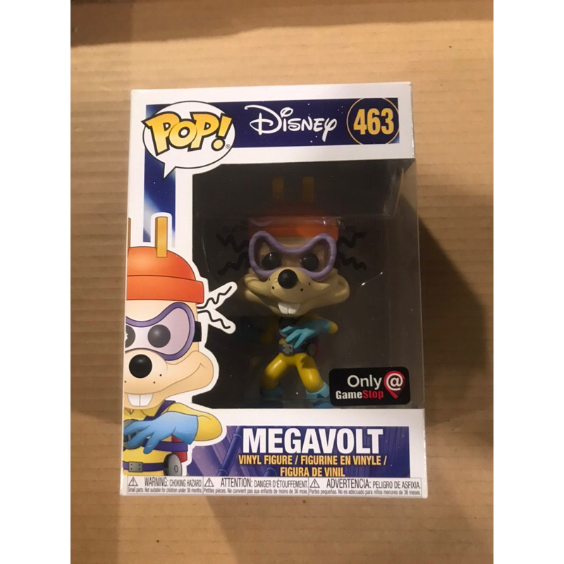 Funko Pop Disney Darkwing Duck Megavolt 463 GameStop Exclusive | Shopee ...