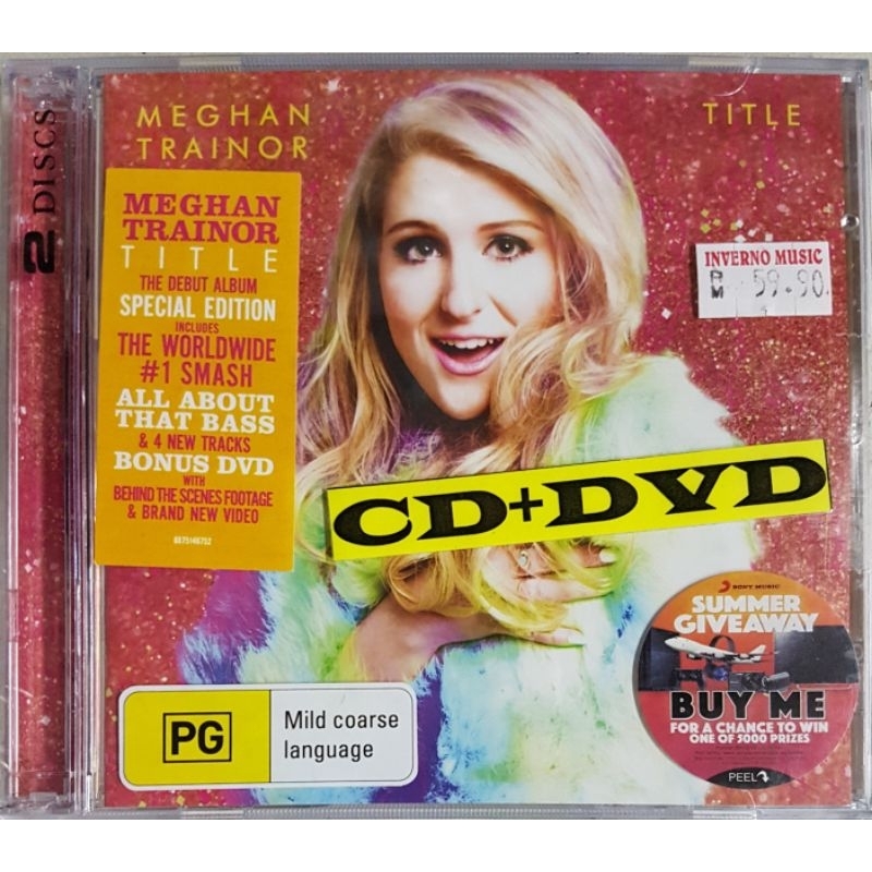 Meghan Trainor - Title (CD+DVD) | Shopee Philippines
