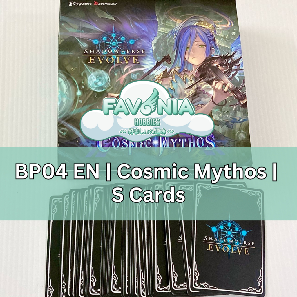 Shadowverse EVOLVE English EN BP04 Booster Set 4 “Cosmic Mythos” S Cards | Shopee Philippines