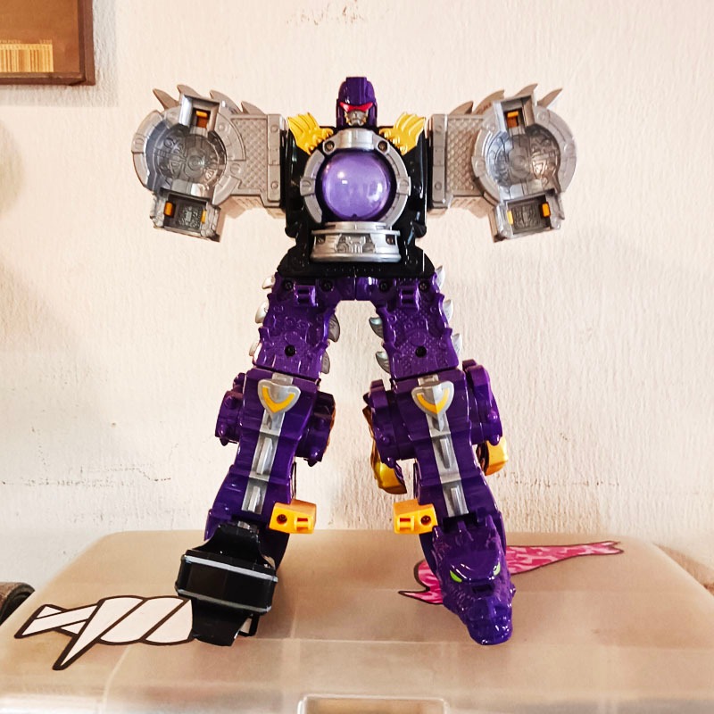 Super Sentai DX Kyuranger Dragon body only (USED) | Shopee Philippines