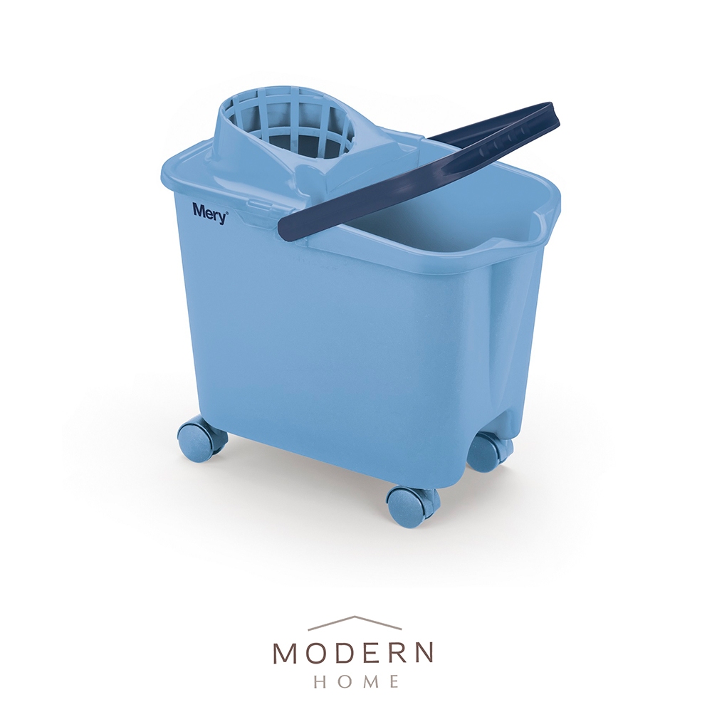 Mery Cleaning Mop Spinner Bucket with Wheels | Shopee Philippines