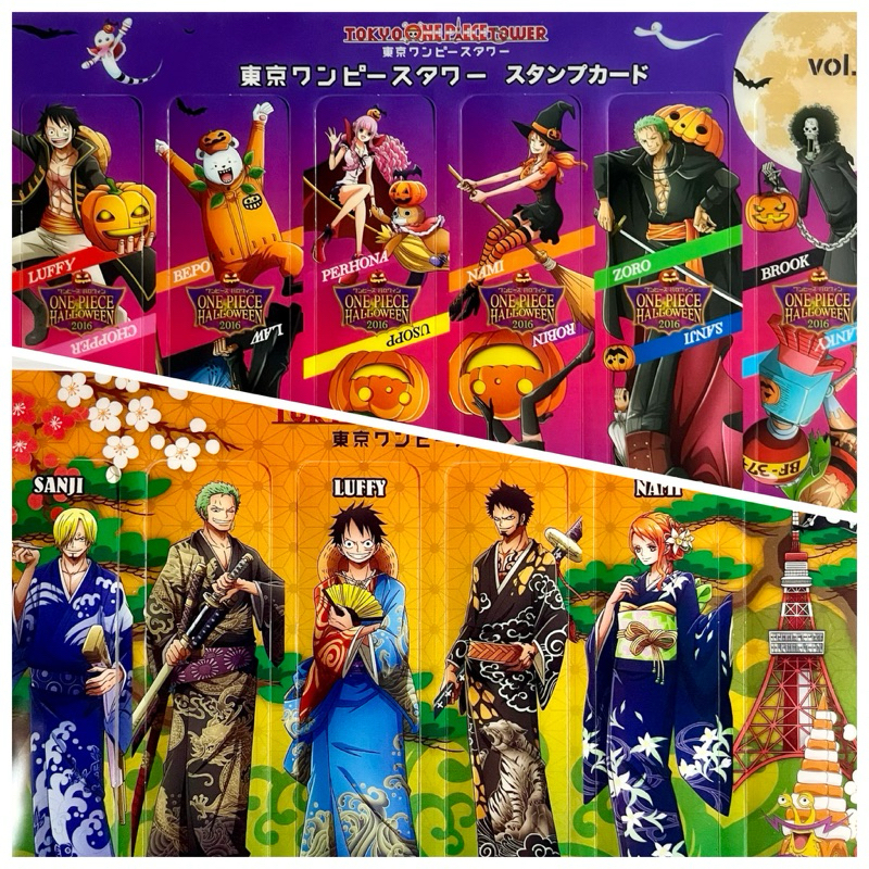 Official One Piece x Tokyo Tower Bookmarks | Shopee Philippines